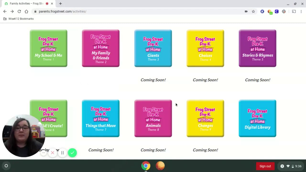 Frog Street Pre K At Home Tutorial