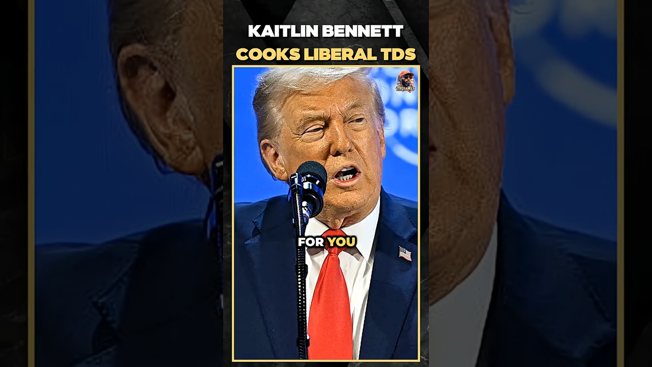 Kaitlin Bennett DEFENDS Trump Against LIBERAL Activist #shorts