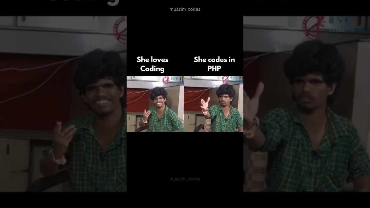 No Hate For PHP 🧑‍💻 #coding #developers #shorts #fyp #memes #php