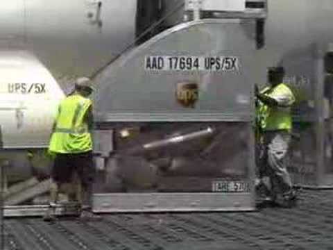 UPS’ cargo loading – Fly High English