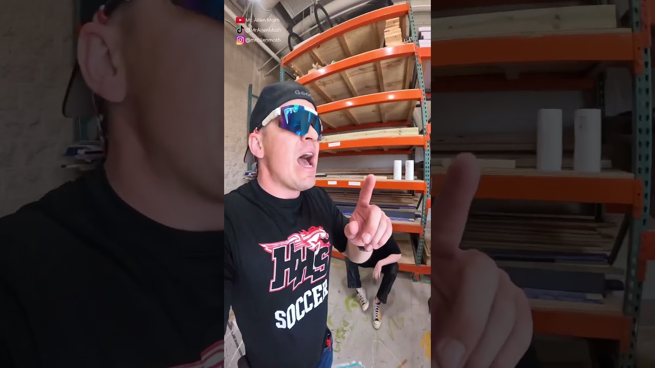 GeoCon Build Day - Shelving, bench, dugout mock-up, and rafters! #maths #teacher #geocon #carpentry