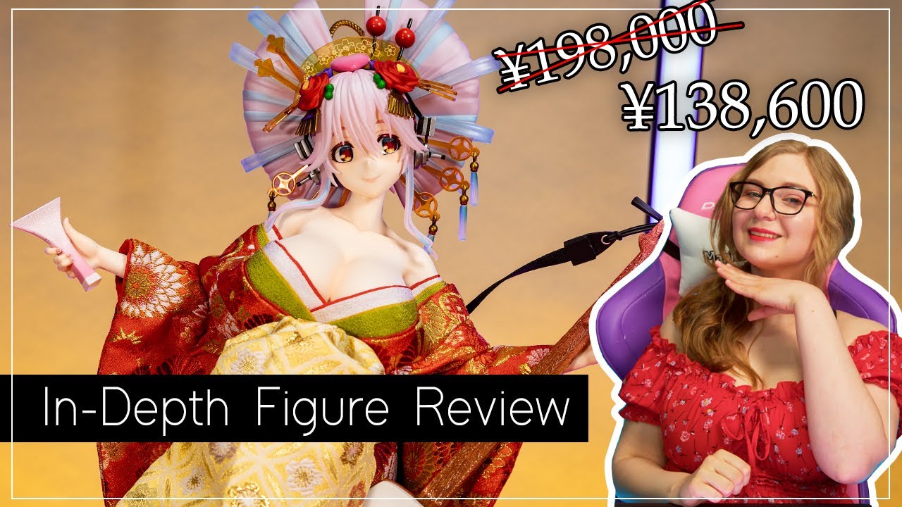 Super Sonico - Japanese Doll - F:NEX x Yoshitoku - 1/4  Figure 【 Unboxing / Review / Rating 】