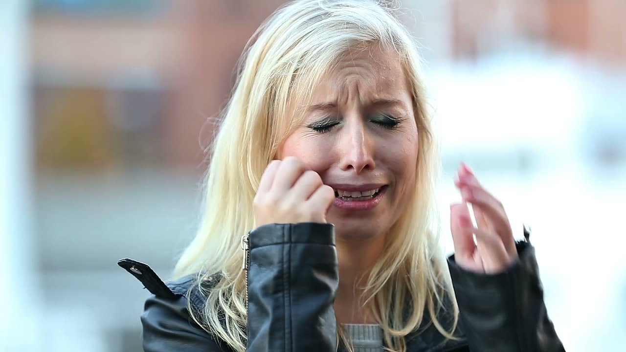 A Woman Face In Pain And Anguish | Sad Person HD Free Stock Video | No Copyrights | All Video Free