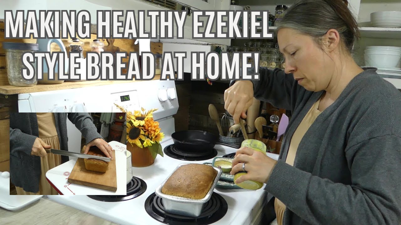 How to Make Ezekiel Style Bread at Home | Healthy & Nutritious Recipe