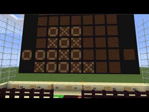 Four in a row + win feature Minecraft Map