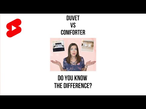 Difference Between Duvet and Comforter