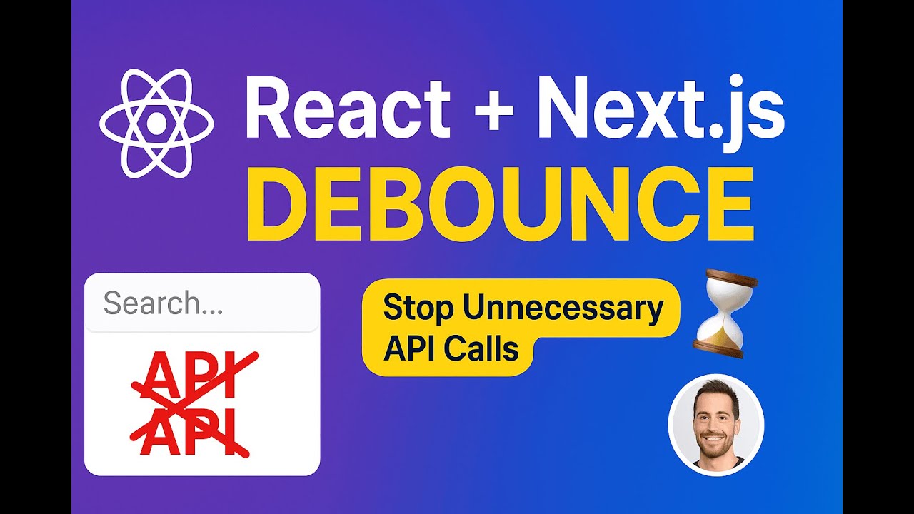 React + NextJS Debounce Tutorial | Optimize API Calls Like a Pro