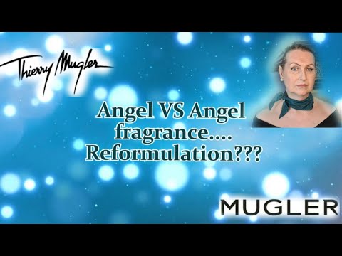 Angel VS Angel fragrance reformulation comparison to vintage formula #angel #mugler #thierrymugler