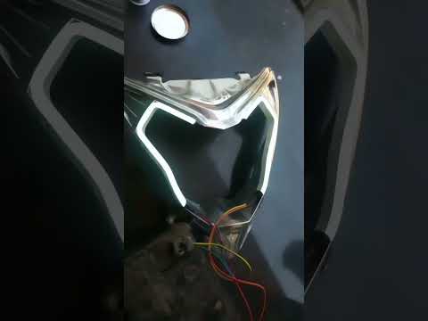 ns 200 headlight DRL install #shorts #short #explore #explorepage