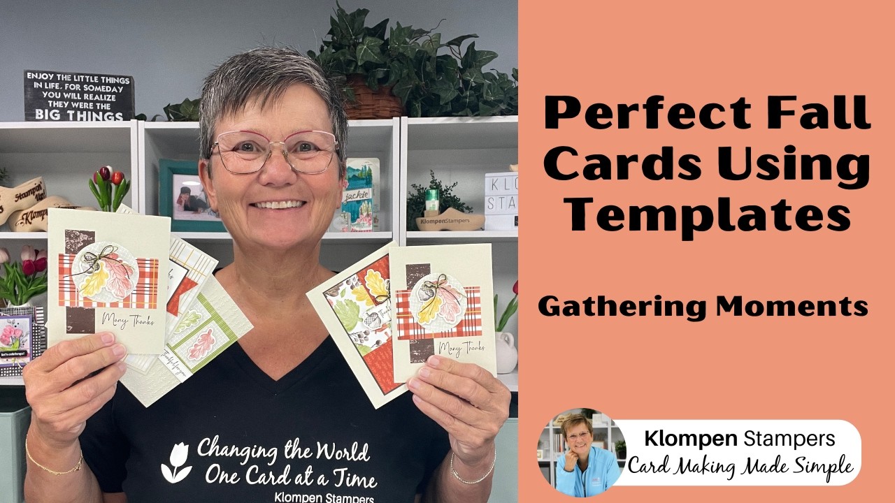 Quick & Easy Fall Card Tutorial | Simple Card Making Templates