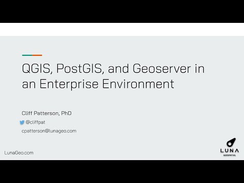 QGIS, PostGIS, and Geoserver in an Enterprise Environment