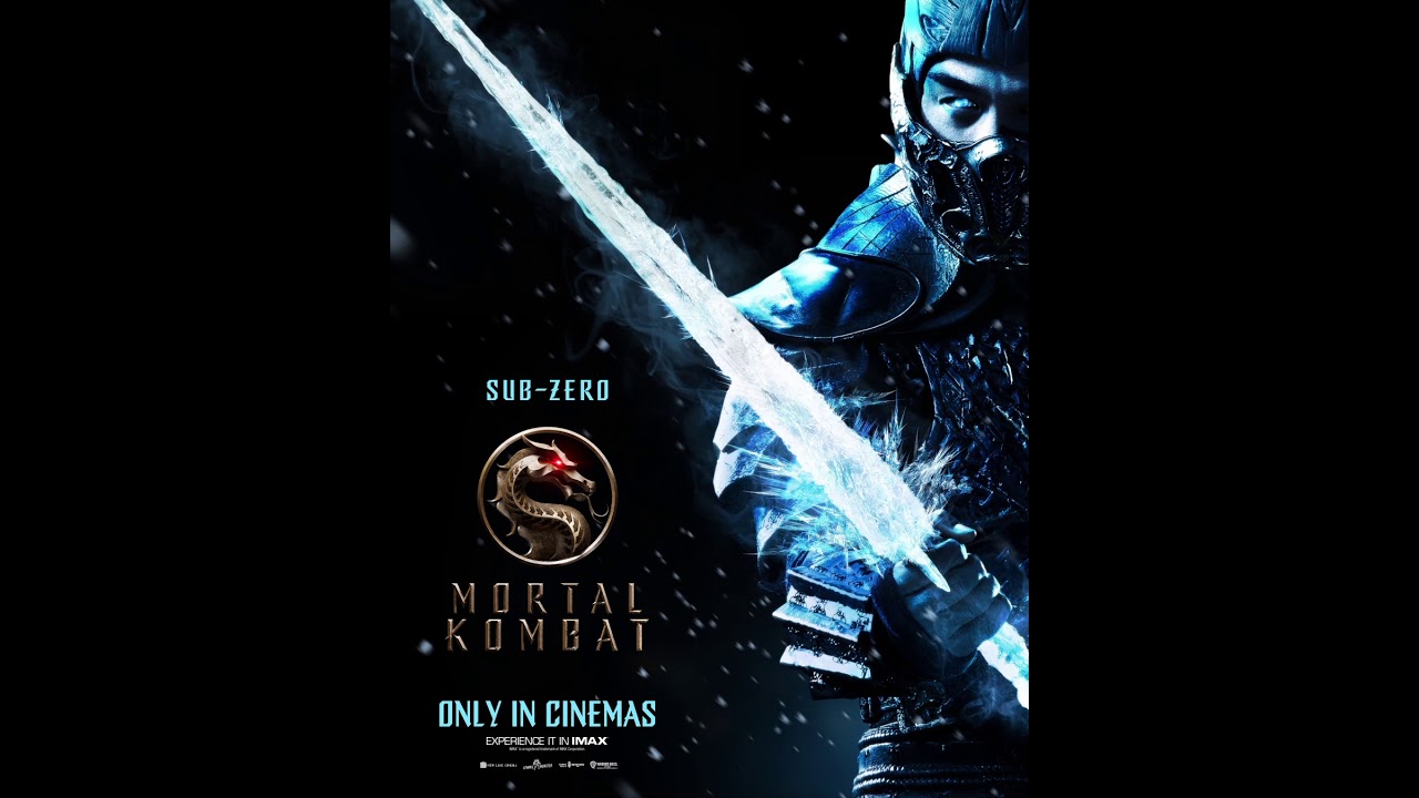 Mortal Kombat Movie 2021 Poster - Sub-Zero [Full HD]