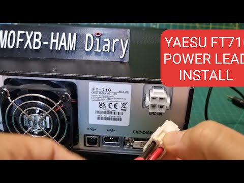 YAESU FT-710 - 4 Pin Power Connector