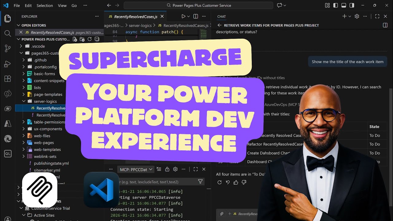 Supercharge your Power Platform pro dev experience with GitHub Copilot + MCPs