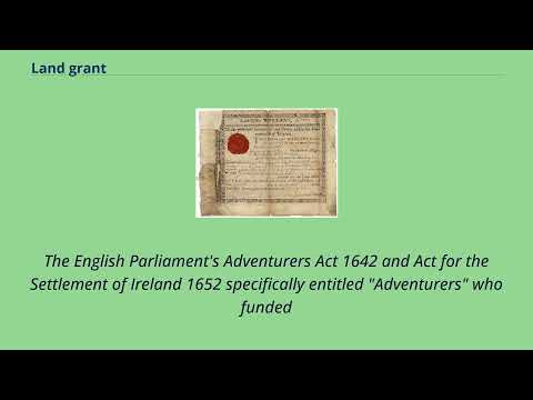 Land grant