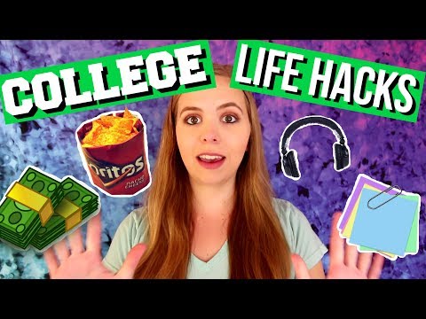 10 Life Hacks for Lazy College Students!