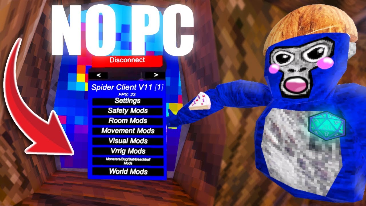 How To Get Gorilla Tag Mods On The QUEST ONLY!(BEST METHOD)(2025)