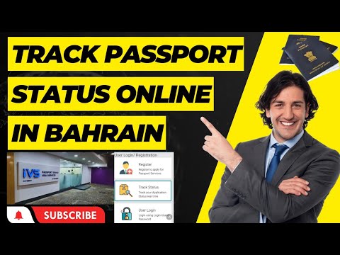 How to track Passport application status Online | Bahrain IVS Centre | Dana Mall | Passport Tracking