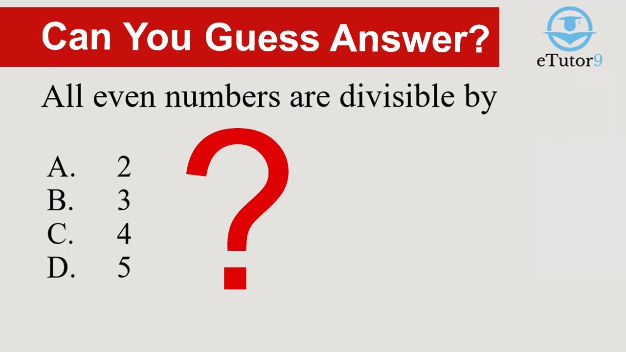 Divisibility Rules Practice - Can you Guess the Answers?