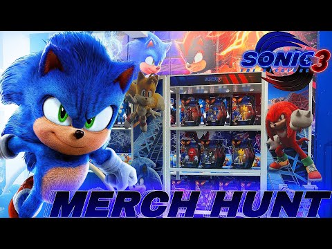 The ULTIMATE Sonic Movie 3 MERCH HUNT!! (Target, Walmart, Toys R Us, and More!!)