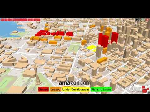 Amazon's Seattle Office Footprint