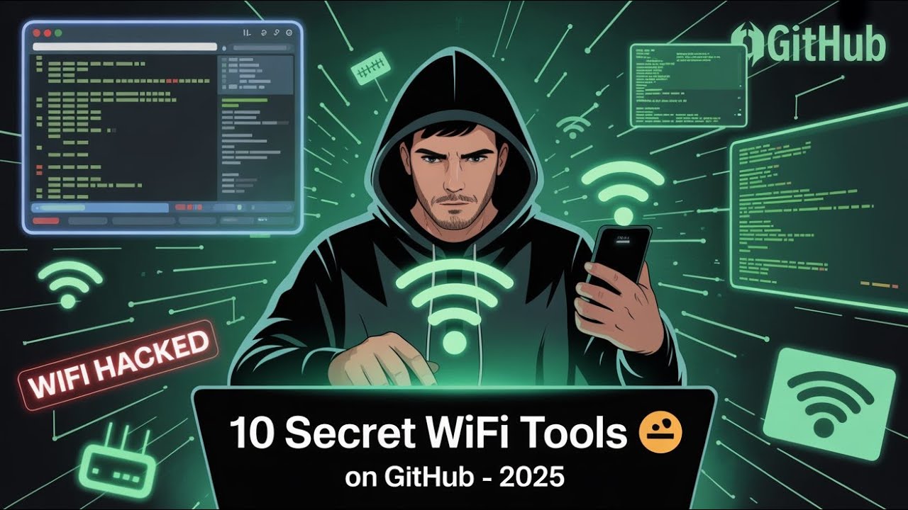 10 Secret WiFi Hacking Tools on GitHub
