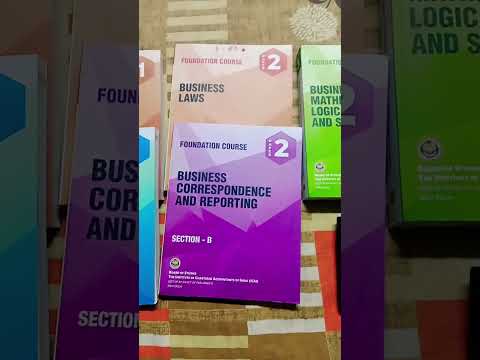 π 2023 May/June CA Foundation Book Unboxing #caaspirants #calife #viralvideo #viral