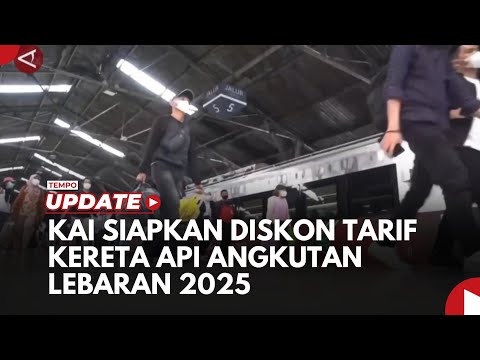 KAI Siapkan Diskon Tarif Kereta Api Angkutan Lebaran 2025