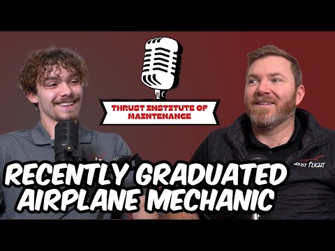 What A&P School is REALLY Like from a Recent Mechanic Graduate | Nuts About Thrust | Ep. 9