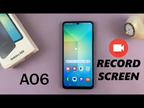How To Screen Record On Samsung Galaxy A06