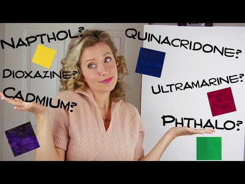Cadmium? Phthalo? Quinacridone? What does it all mean? - All About Pigments in Oil Paint