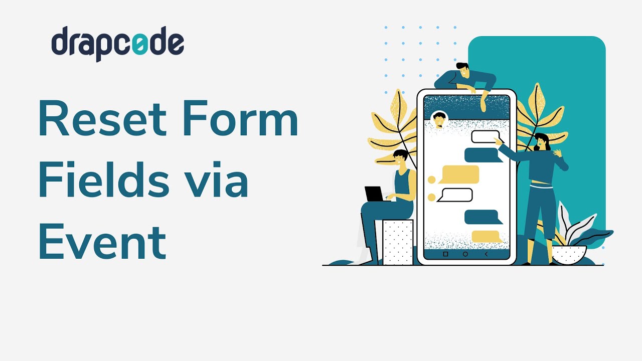 Reset Form Fields via Event