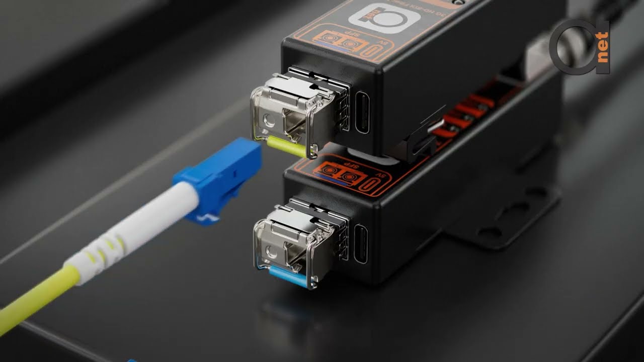 Micro SDI over Fiber Converter | 3G/HD-SDI  – 20 km Singlemode 1 km Multimode DIN Rail & Wall Mount