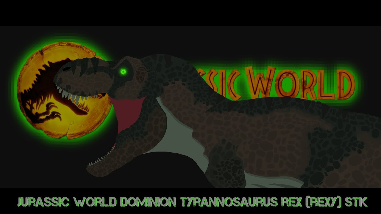Jurassic world dominion tyrannosaurus rex (rexy) stk remake [stick nodes pro]