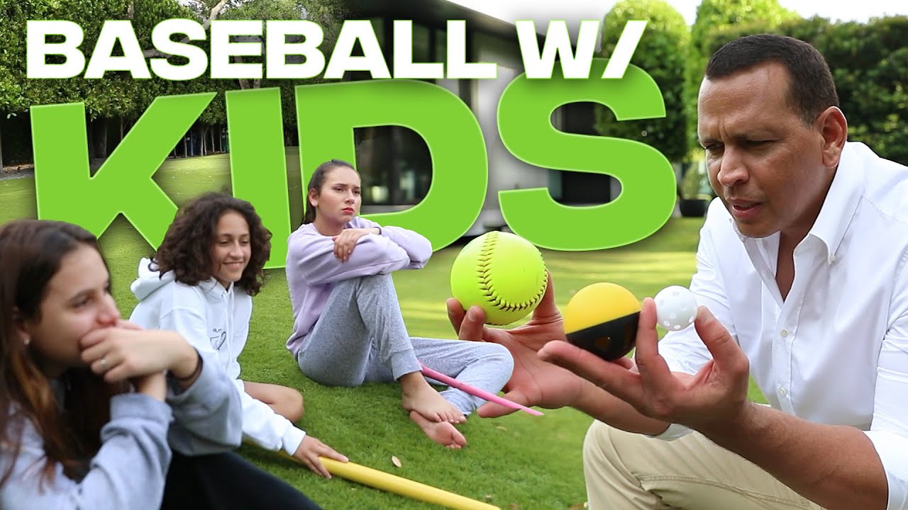 TEACHING MY FAMILY BASEBALL IN MY BACKYARD | HOME SAFE W/ AROD