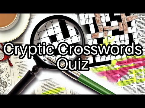 🔍 Test Your Cryptic Crossword Knowledge: Can You Solve These Puzzles?