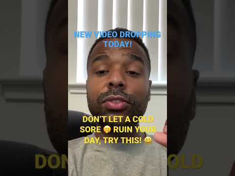 GET RID OF COLD SORE FAST! π€ (FULL VIDEO IN COMMENTS ππΎ)