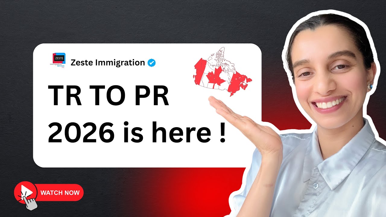 Canada’s NEW Immigration TR to PR Pathway 2026 – 33,000 Workers Can Get PR !