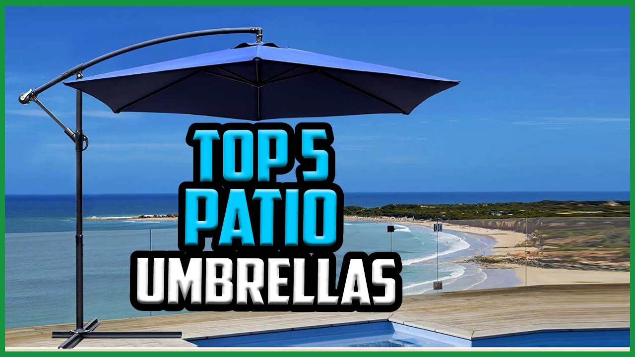 Top 5 Best Patio Umbrellas in 2022 Reviews