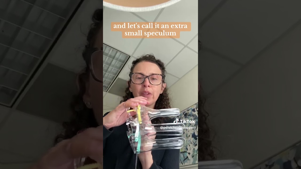 Speculum Size & Your Pelvic Exam #speculum #pelvicexam  #pelvicfloor