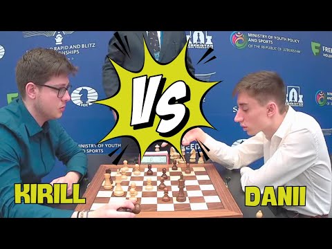 Shevchenko Kirill VS Dubov Daniil II 2023 FIDE World Rapid Championship R10