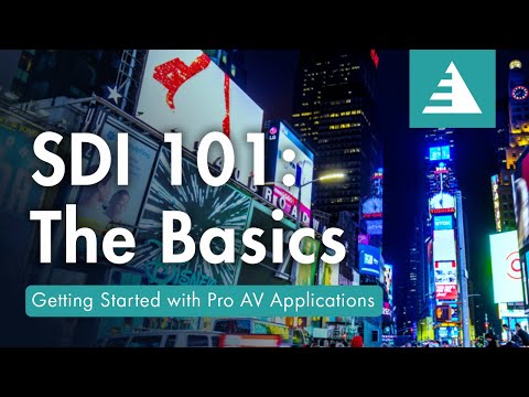 SDI 101 - What Is It and What's It Used For?