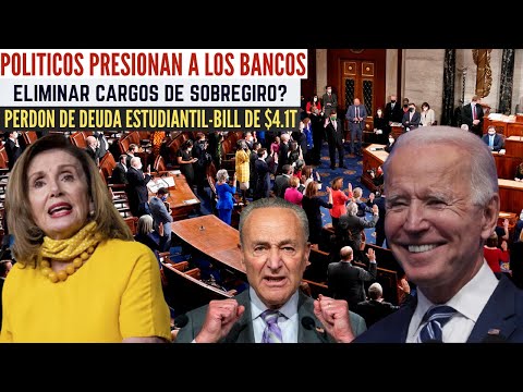 ULTIMA HORA politicos precionan a los Bancos cargos de sobregiro - Perdon de deuda estudiantil