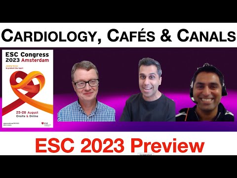 Cafés, canals and cardiology...ESC 2023 Preview