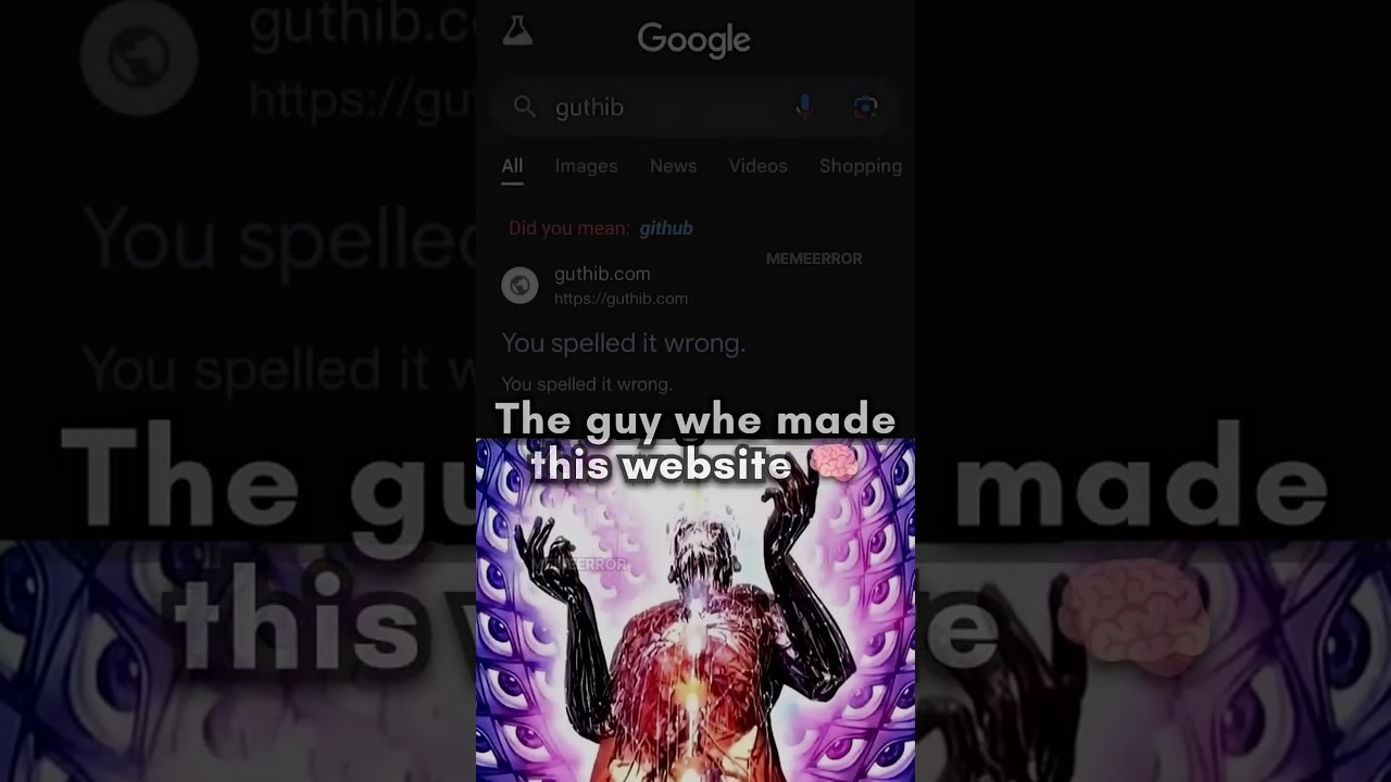 I'm not the only Whe always mistype GitHub Wrong??......