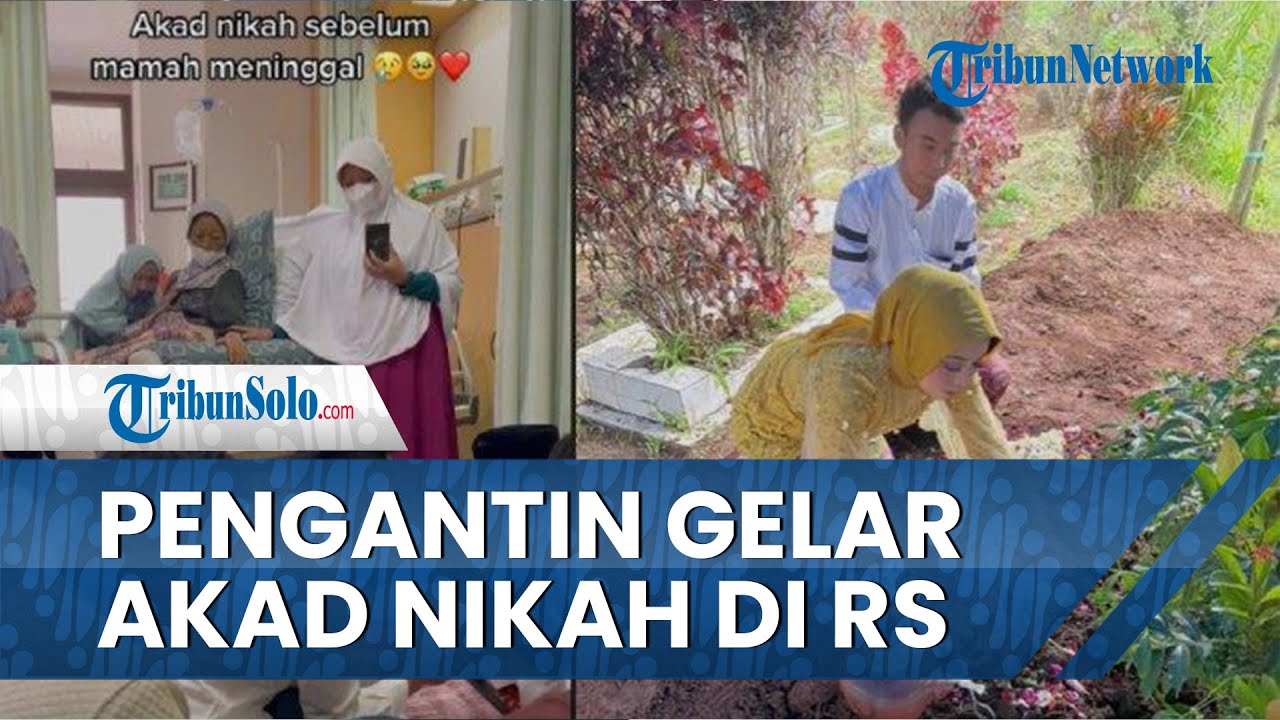 Viral Video Momen Haru Pengantin Gelar Akad Nikah Di Rumah Sakit