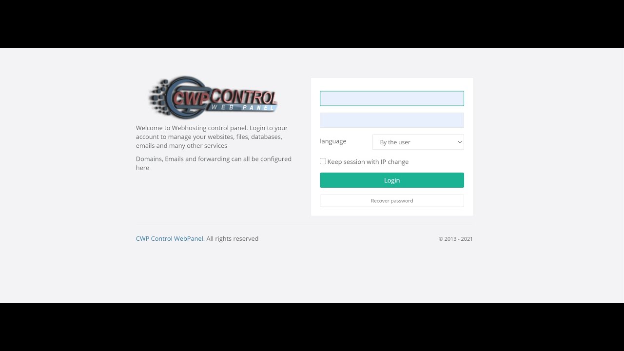 How to Install Centos Web Panel