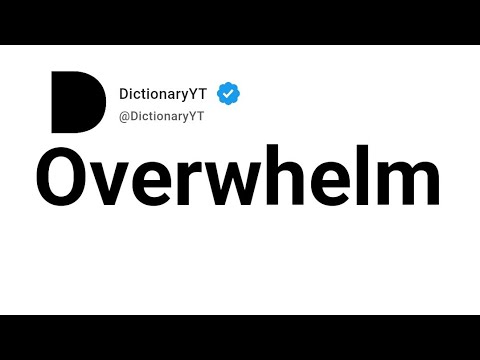 Overwhelm Meaning In Marathi