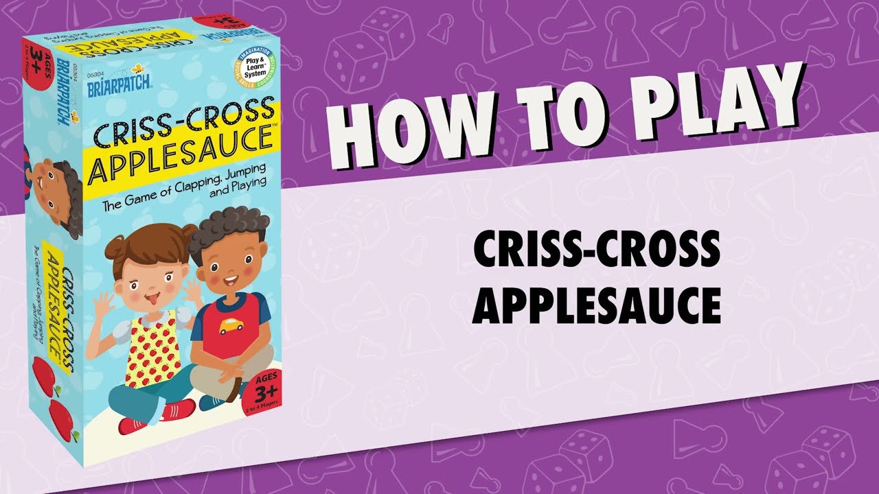 How to Play: Criss-Cross Applesauce Game from Briarpatch