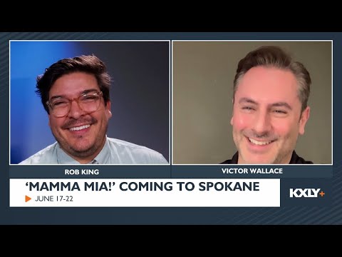 WATCH: Actor Victor Wallace (Sam Carmichael) of Mamma Mia! on KXLY